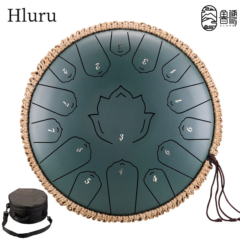 Hluru Music Drum 14 Inch/35CM - 15 Notes Percussion Musical Instruments ...