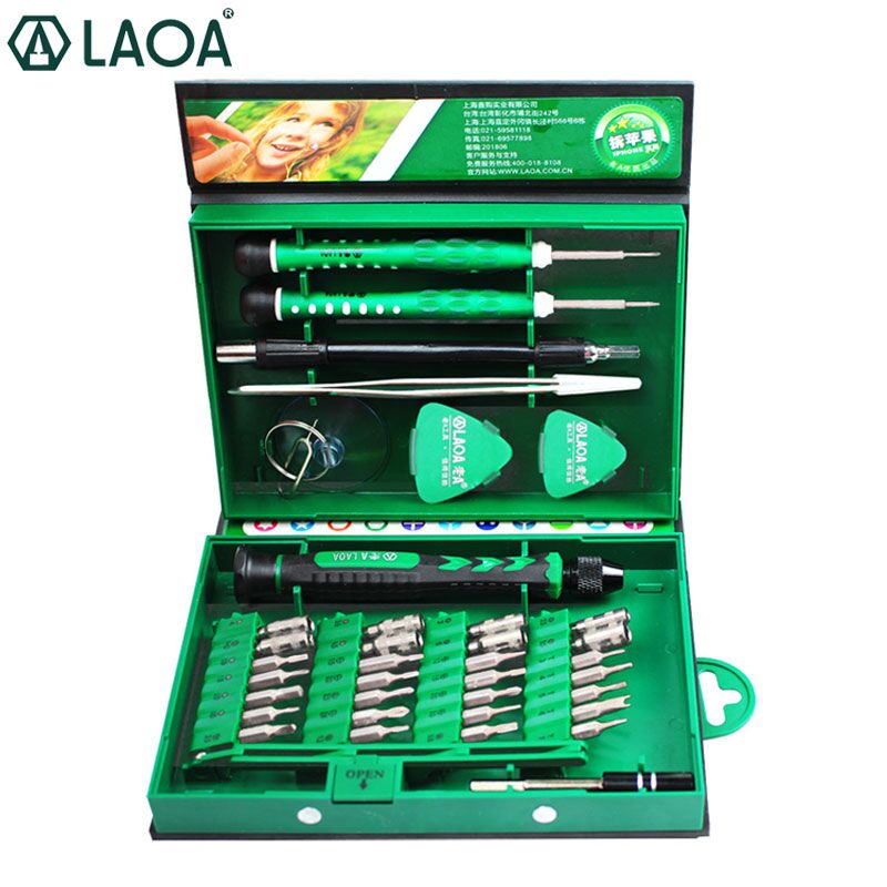 LAOA 38 in 1 Screwdrivers Set Precision Screwdriver bit set Laptop ...